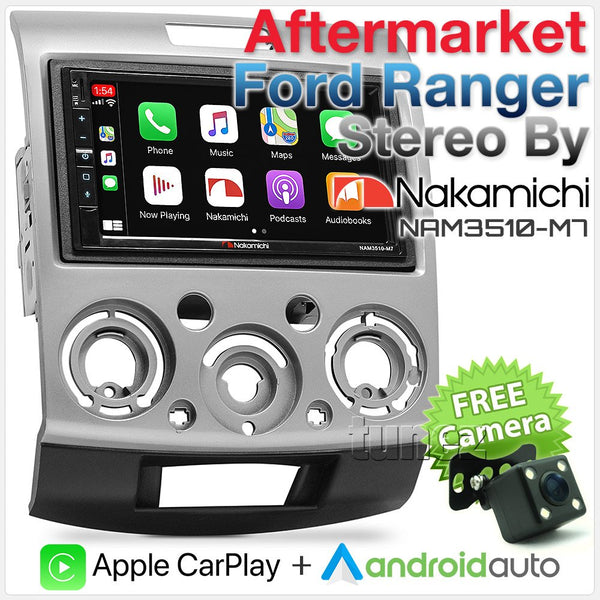 Apple CarPlay Android Auto For Ford Ranger PJ PK USB MP3 MP4 Stereo Ra ...